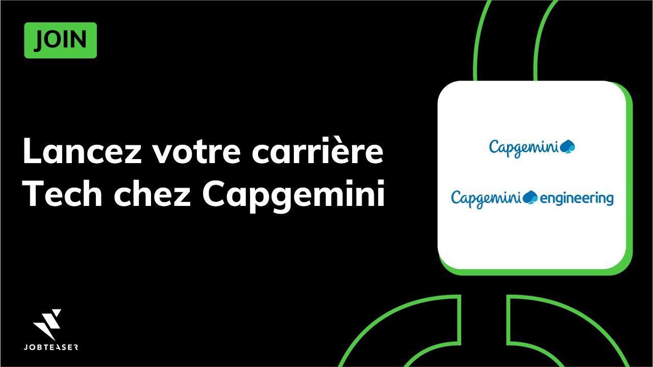 Post de Capgemini sur Welcome to the Jungle : JOIN - Lancez votre ...